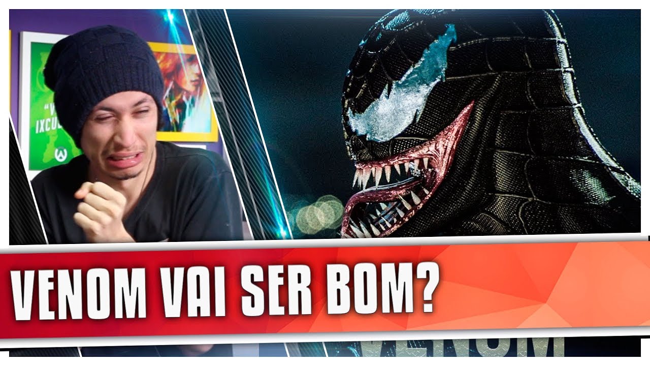 REAGINDO AO TRAILER OFICIAL DE VENOM - YouTube