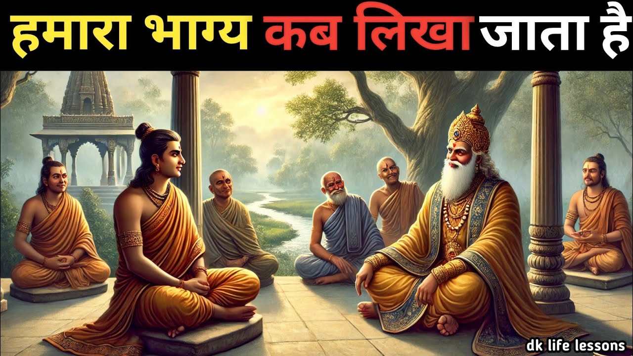 मनुष्य भाग्य कब और क्यों लिखा जाता है - Buddhist story on who write ...