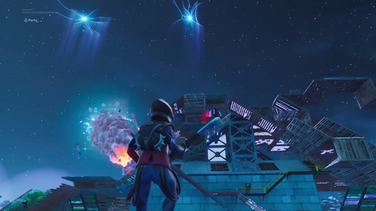 The end of chapter 1! Fortnite event - YouTube