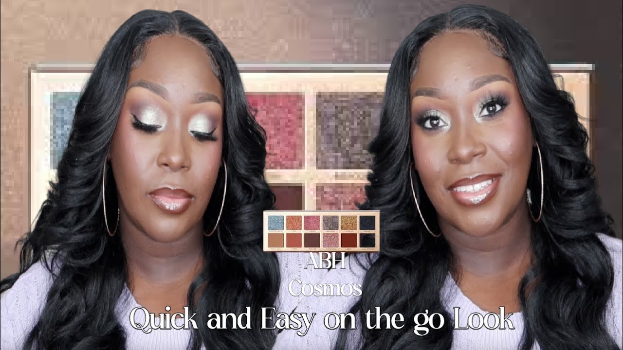 quick on the go look abh cosmos palette - YouTube