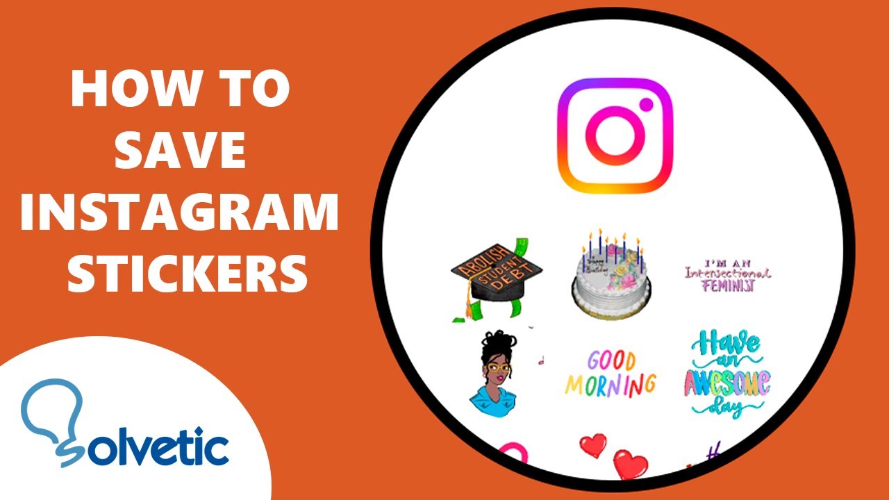 How To Save Instagram Stickers - YouTube