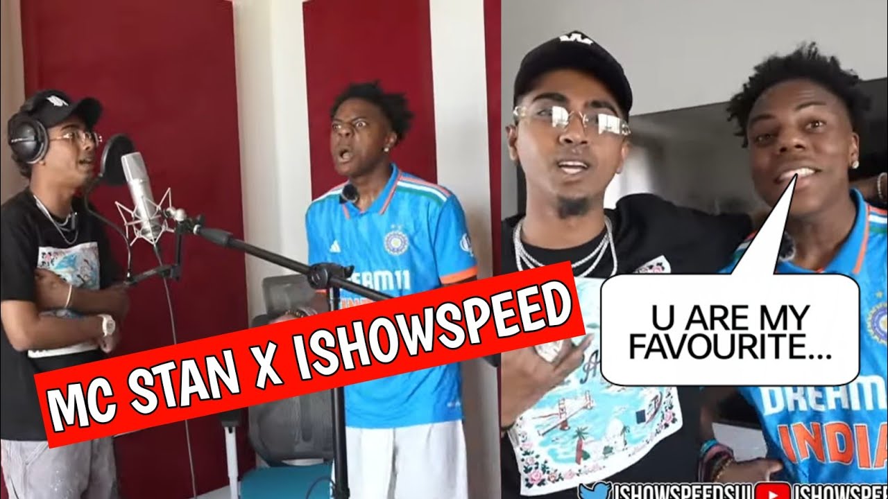 MC STAN X ISHOWSPEED COMING 🥰 !! MC STAN MEET ISHOWSPEED IN INDIA ...