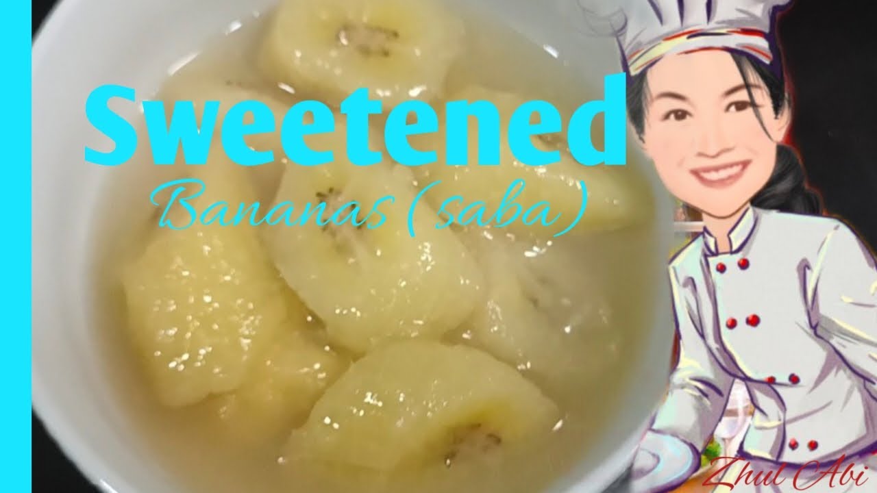 How to make Sweetened Bananas (saging saba)?watch & try.!@ZhulAbi879F # ...