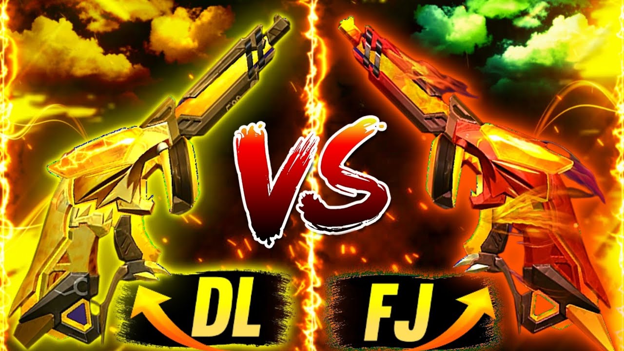 BEST THOMPSON SKIN FREEFIRE II YELLOW THOMPSON VS RED THOMPSON II WHICH ...