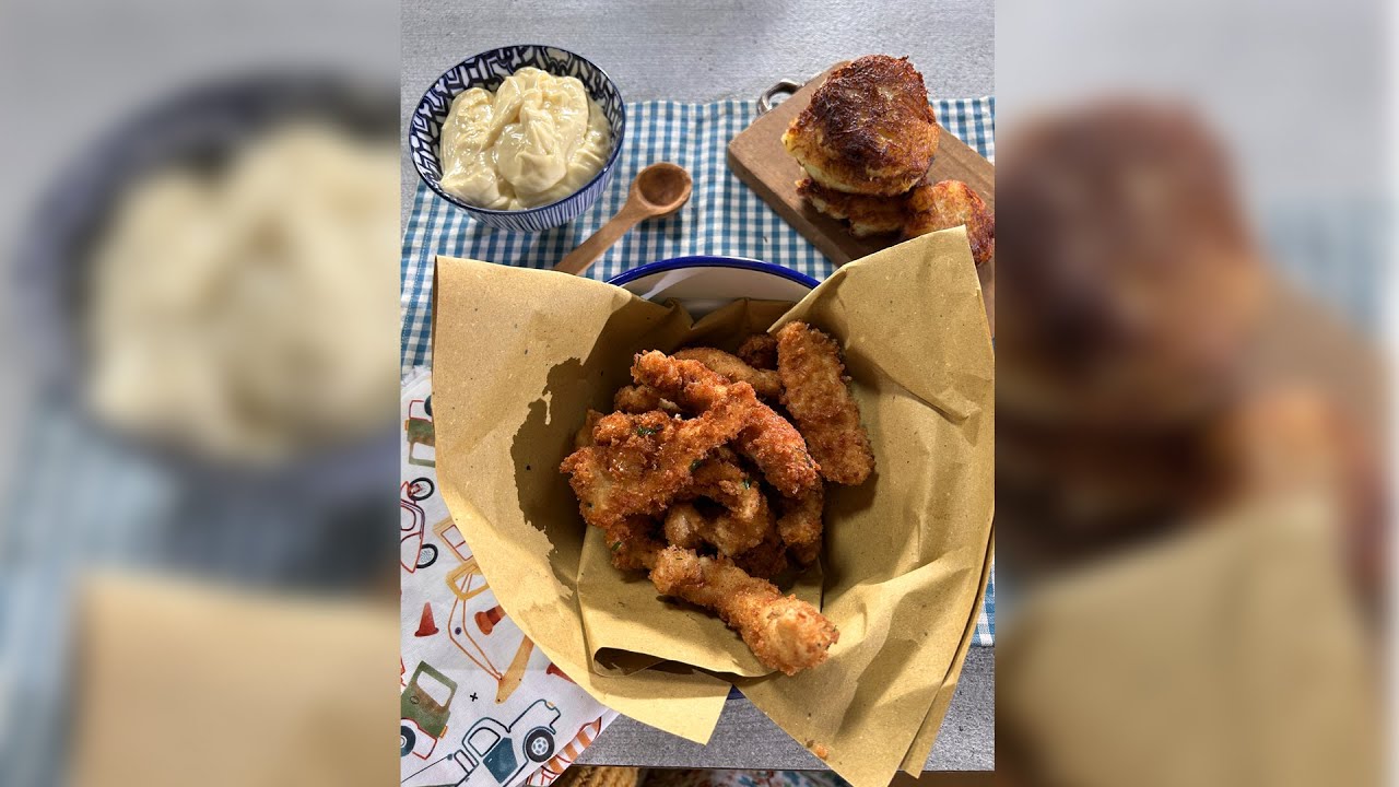 Un posto a tavola con Azzurra - Pollo fritto con rosti - YouTube