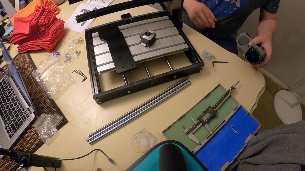 SainSmart Genmitsu 3018-Pro CNC Router Assembly (Mechanical) - YouTube