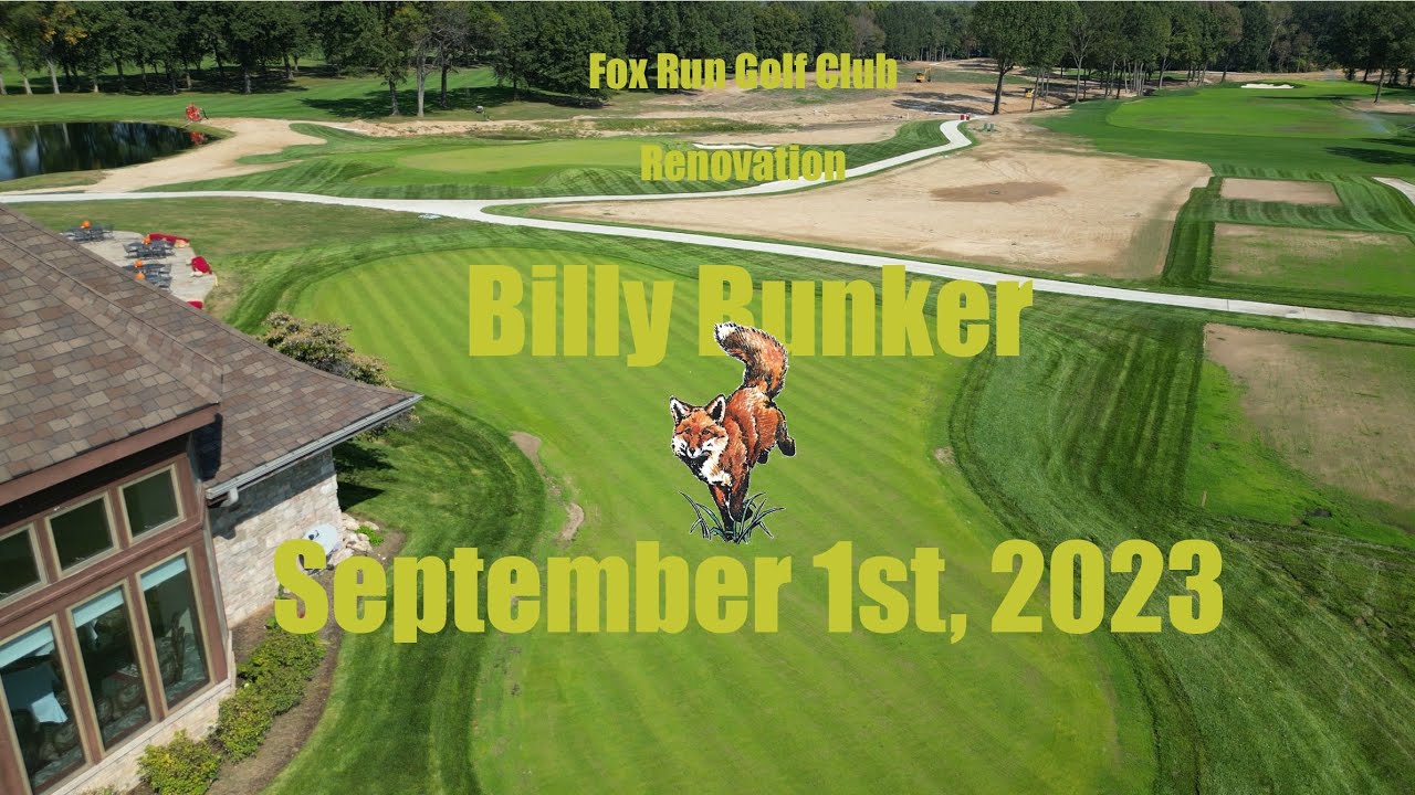 Fox Run Golf Club Reno Billy Bunker Construction - YouTube
