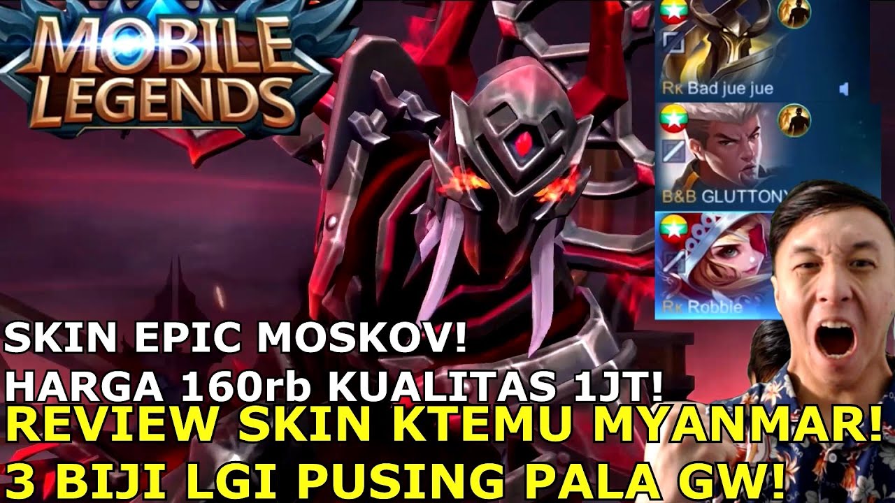 REVIEW SKIN KETEMU 3 MYANMAR! PALA GW MAU COPOT RASANYA! BANTAI! - YouTube