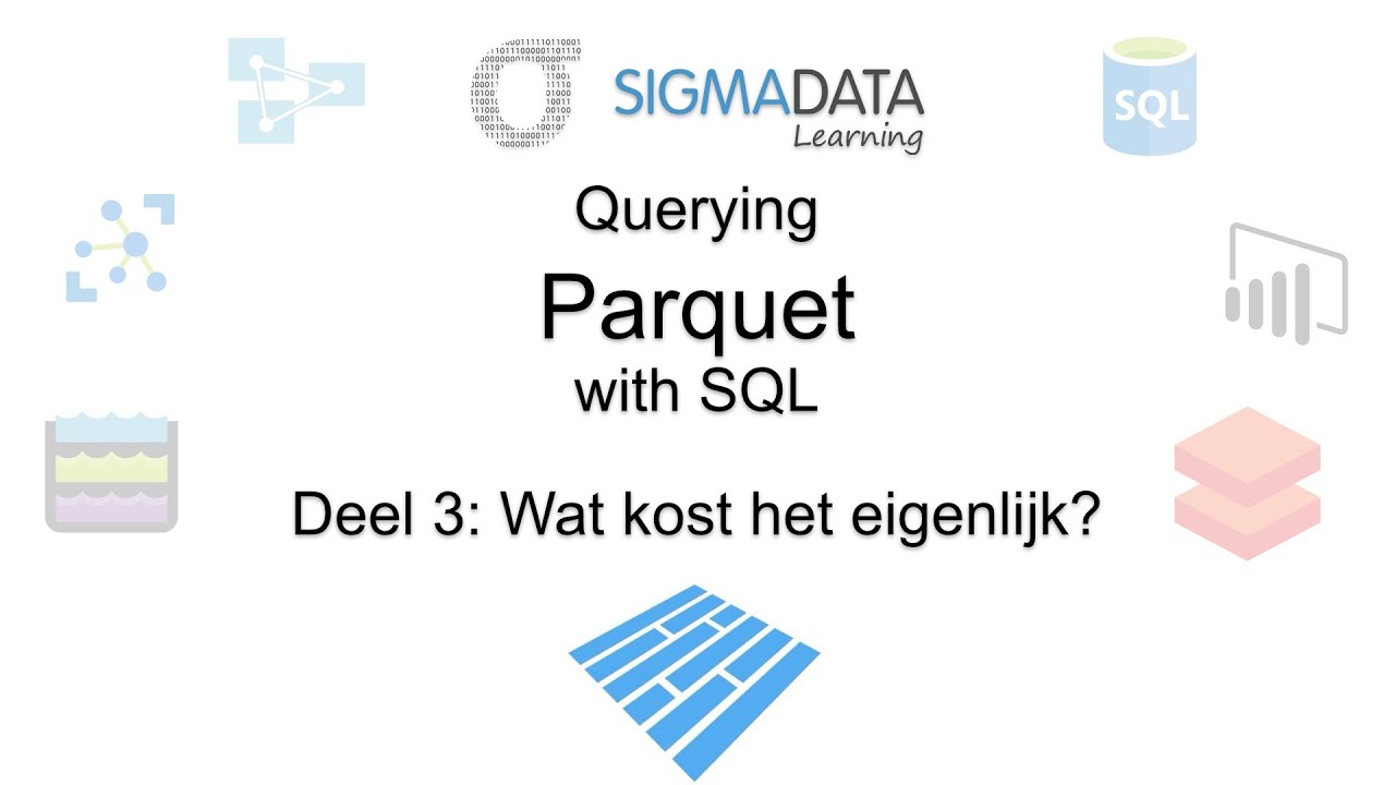 SQL query direct op je Data Lake - wat kost het? - YouTube