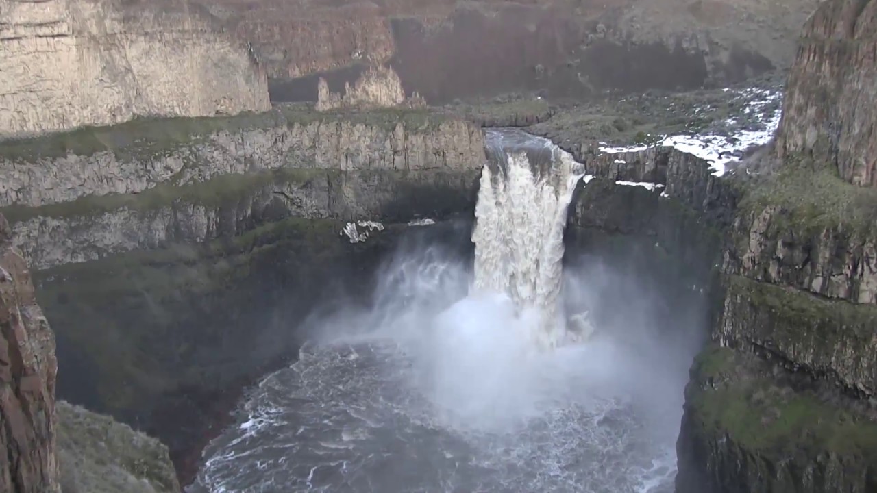 Palouse Falls, Washington after sunset on Sunday, Feb. 19, 2017 - YouTube