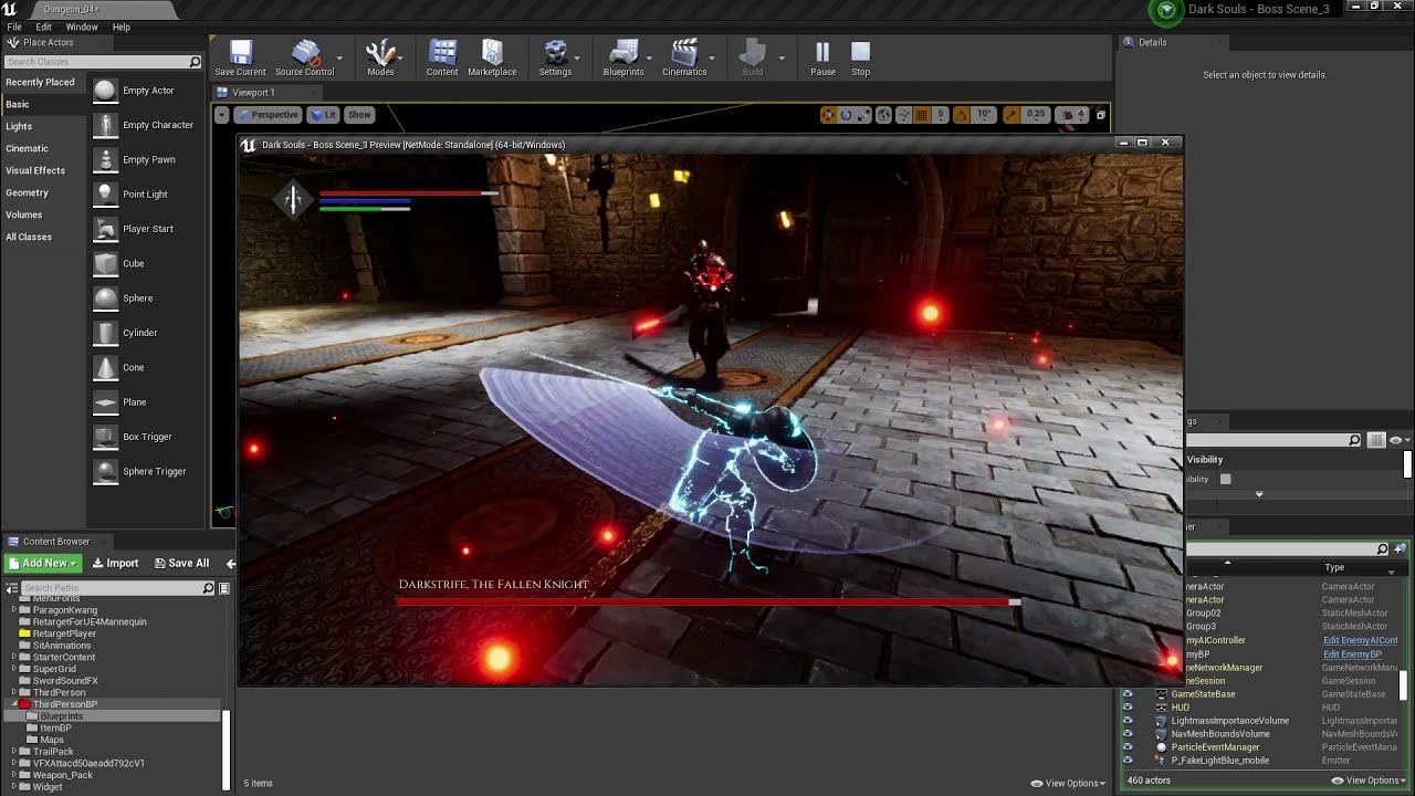 UE4 - Demon's Souls - Simple AI Bosses - Devlog#5 - YouTube
