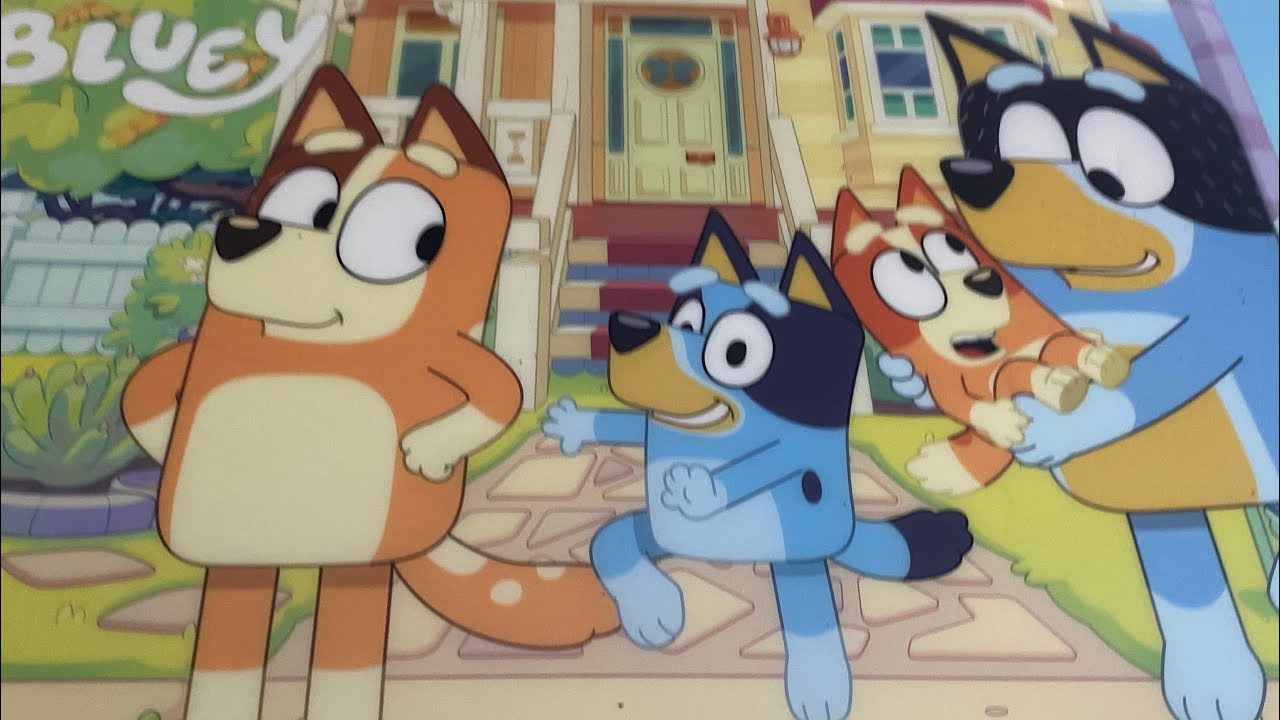 Bluey & Bingo cooks Bluey animation - YouTube