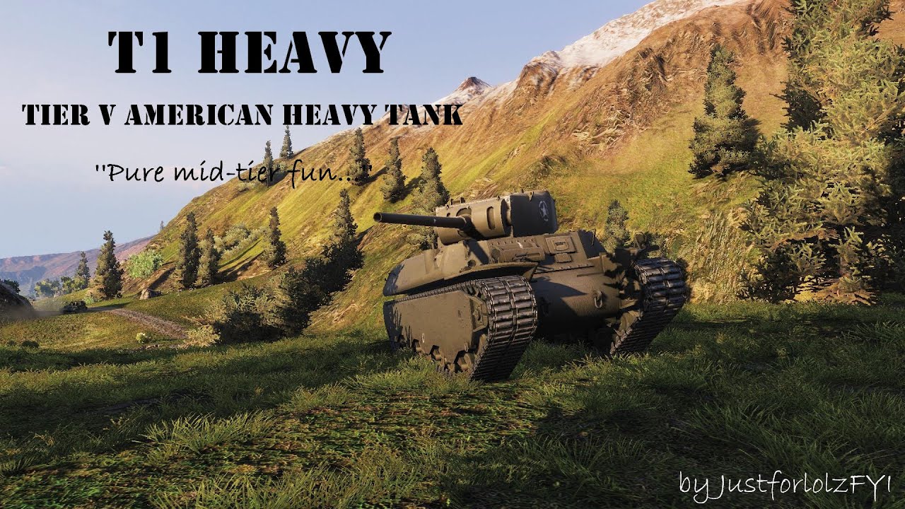 World of Tanks - T1 HEAVY Review & Gameplay - YouTube