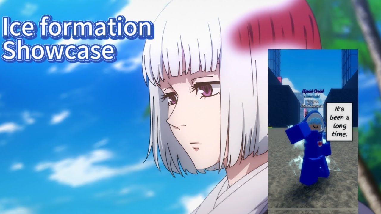 ICE FORMATION! showcase in jujutsu Legacy (Roblox game)! - YouTube