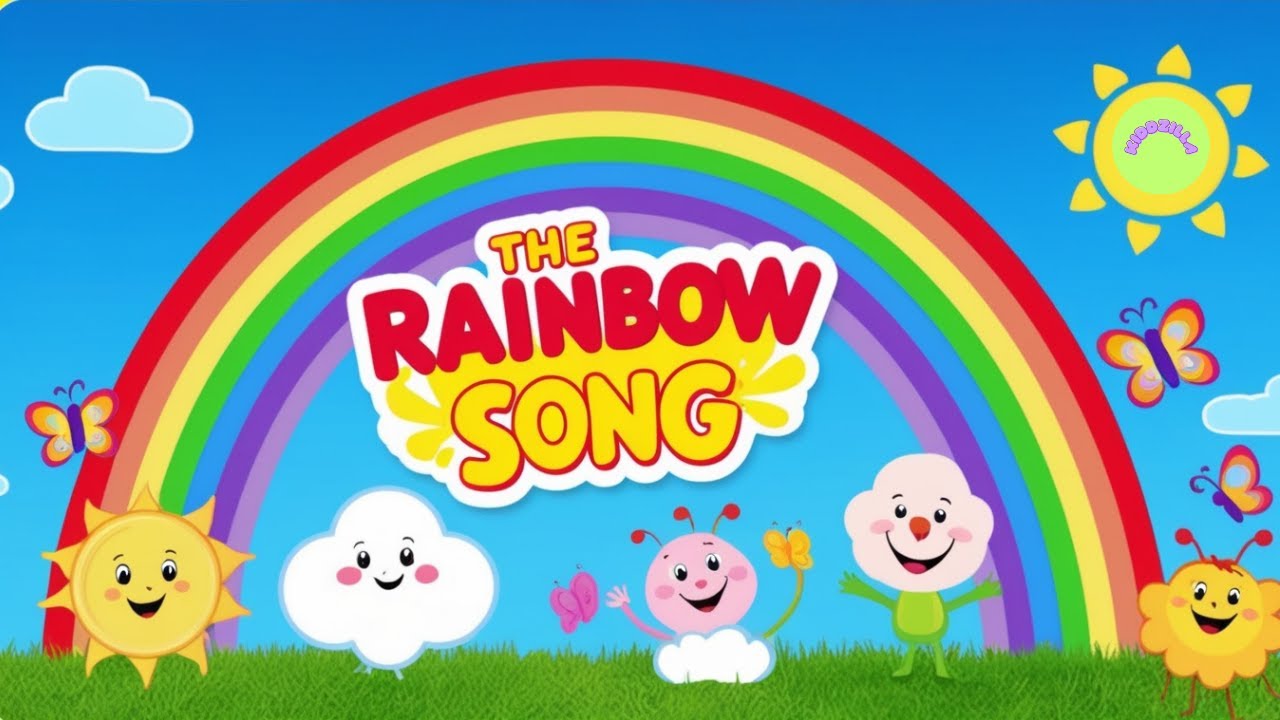 The Rainbow Song | Fun & Animated Nursery Rhyme for Kids - YouTube