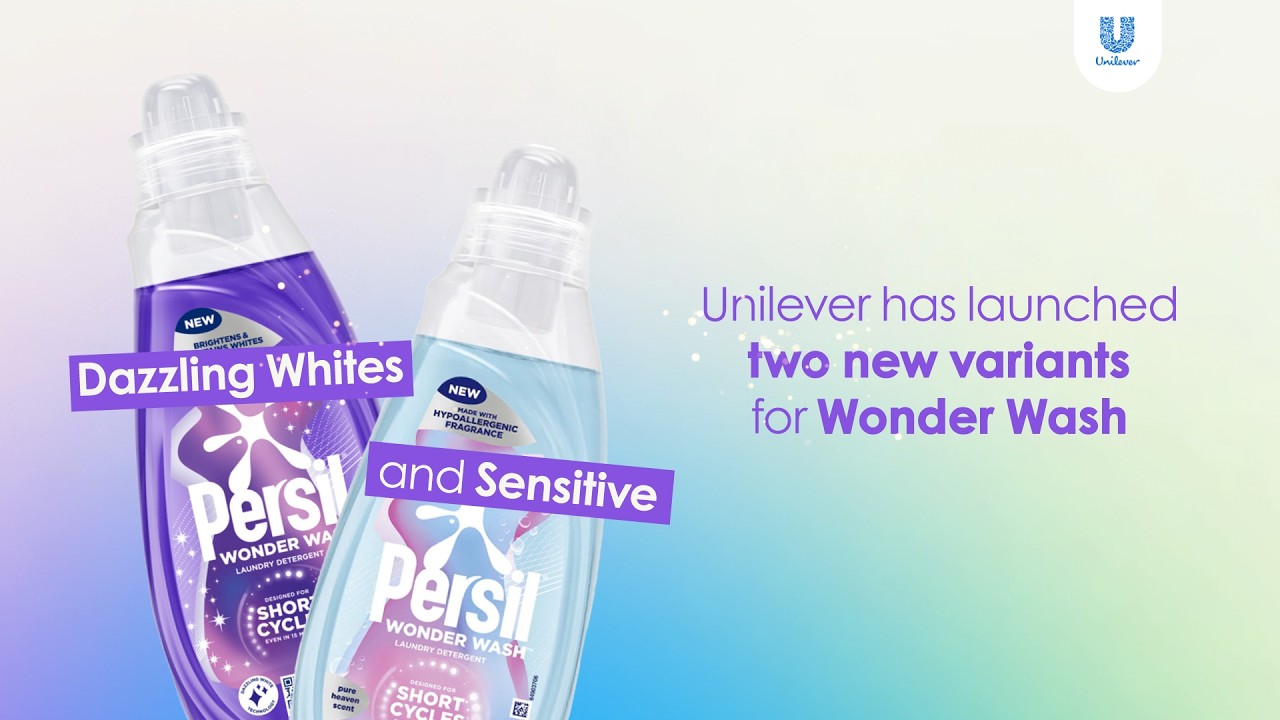 Unilever launches two new variants for Wonder Wash | Unilever - YouTube