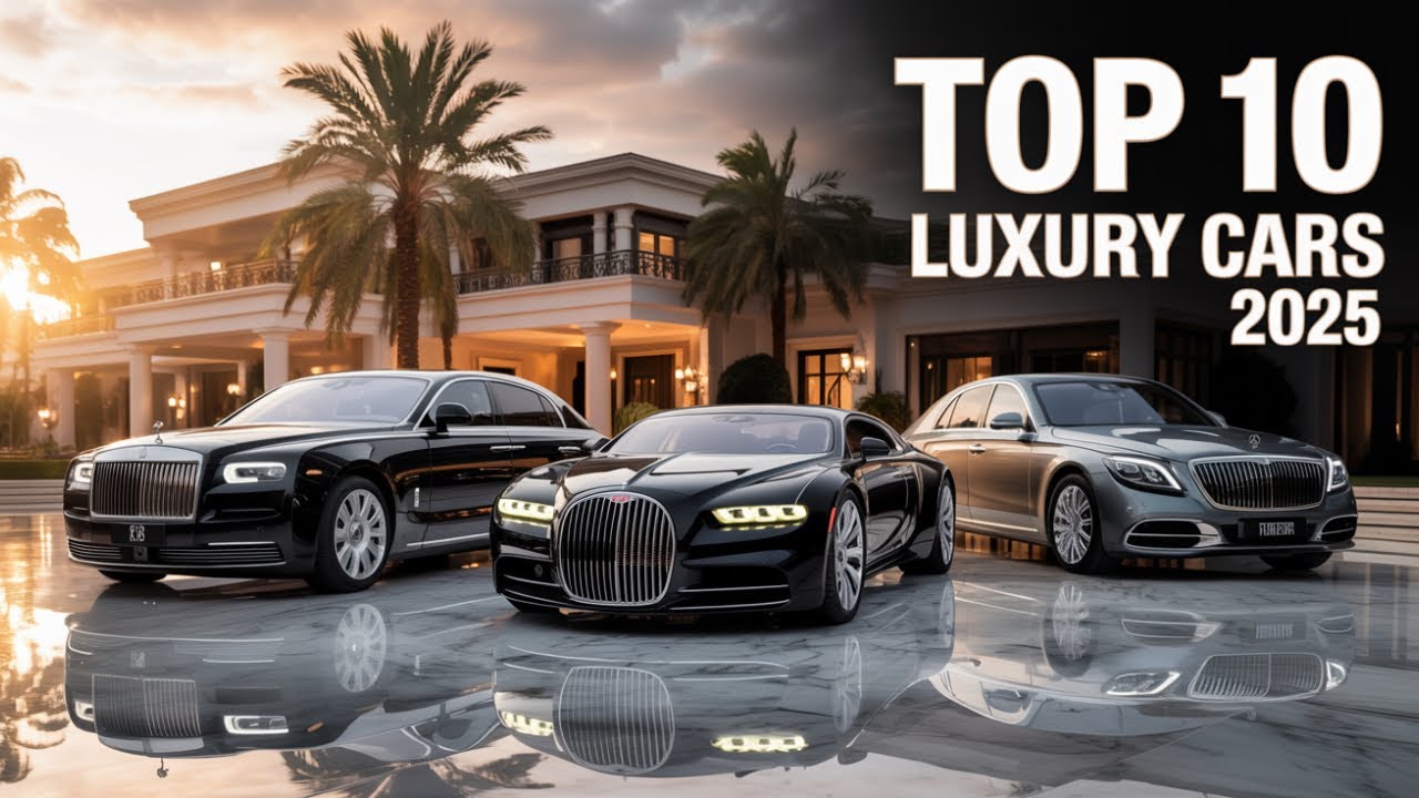 Top 10 Luxury Cars in the World (2025 Edition) - YouTube