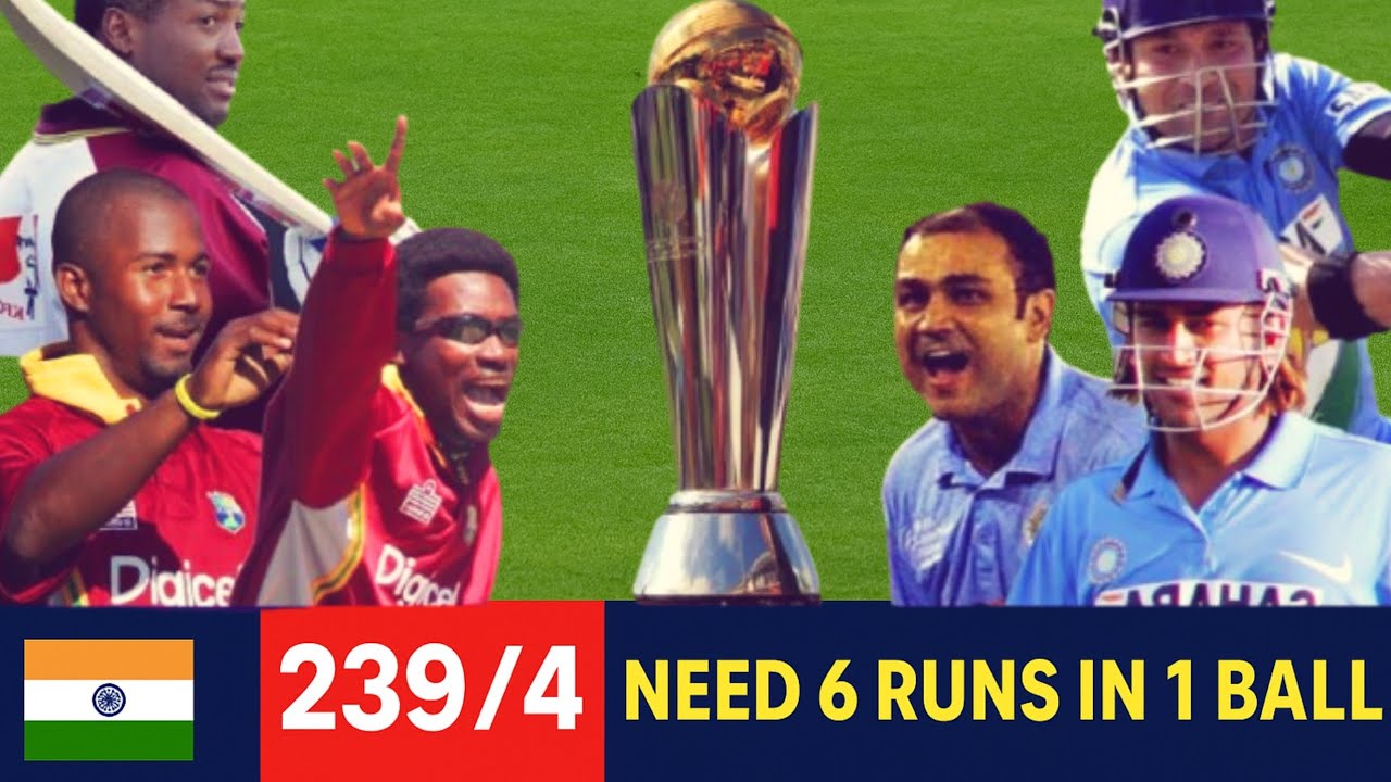 INDIA VS WEST INDIES CT 2006 | FULL MATCH HIGHLIGHTS | MOST SHOCKING ...