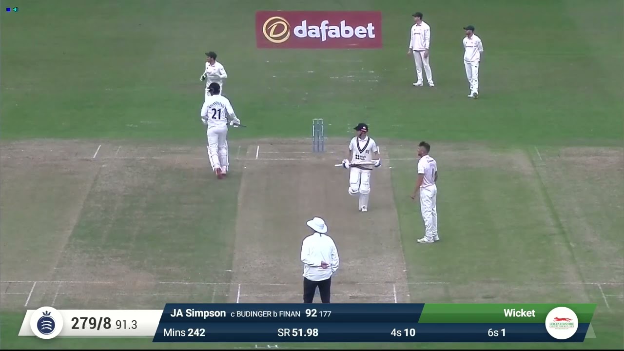 Michael Finan Takes Maiden First-Class Five-Fer - YouTube