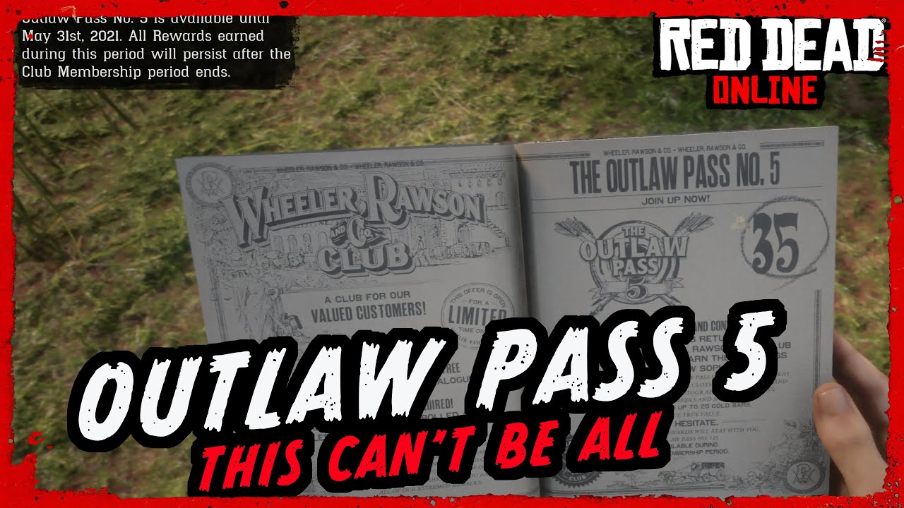 OUTLAW PASS 5 is HERE - This can't be all Rockstar has planned for Red ...