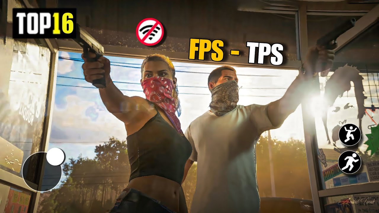 Top 16 OFFLINE FPS - TPS Android Games 2024 Part 1 - YouTube