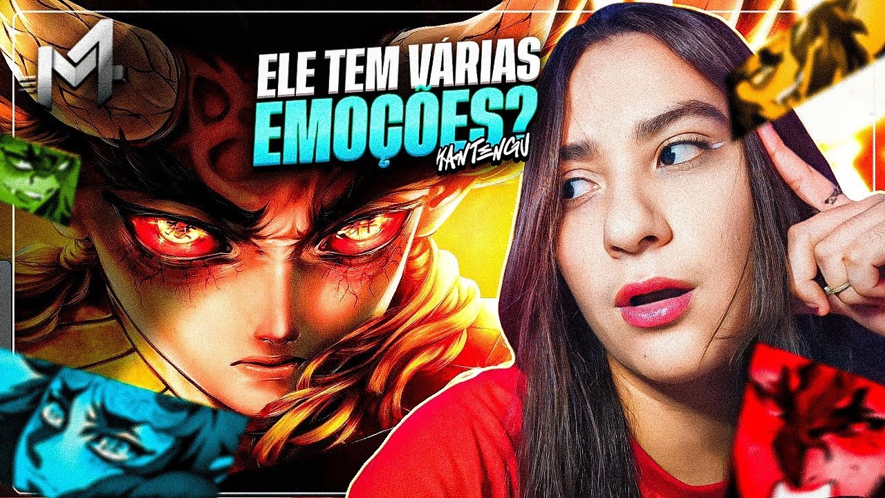 (QUE INTERPRETAÇÃO F0D4!!) Hantengu (Kimetsu no Yaiba) - Lua Superior 4 ...