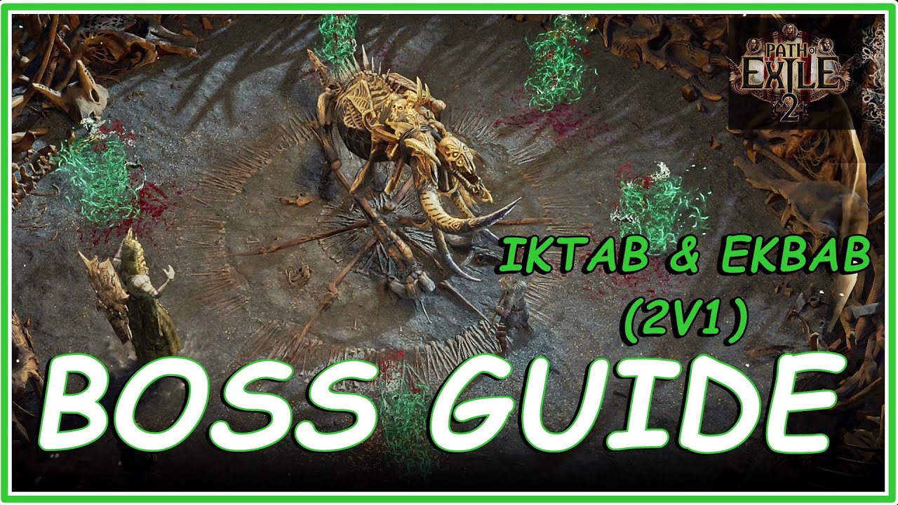 How to Defeat IKTAB EKBAB (Sorceress) | 2 v 1 Act 2 Boss Fight in Path ...