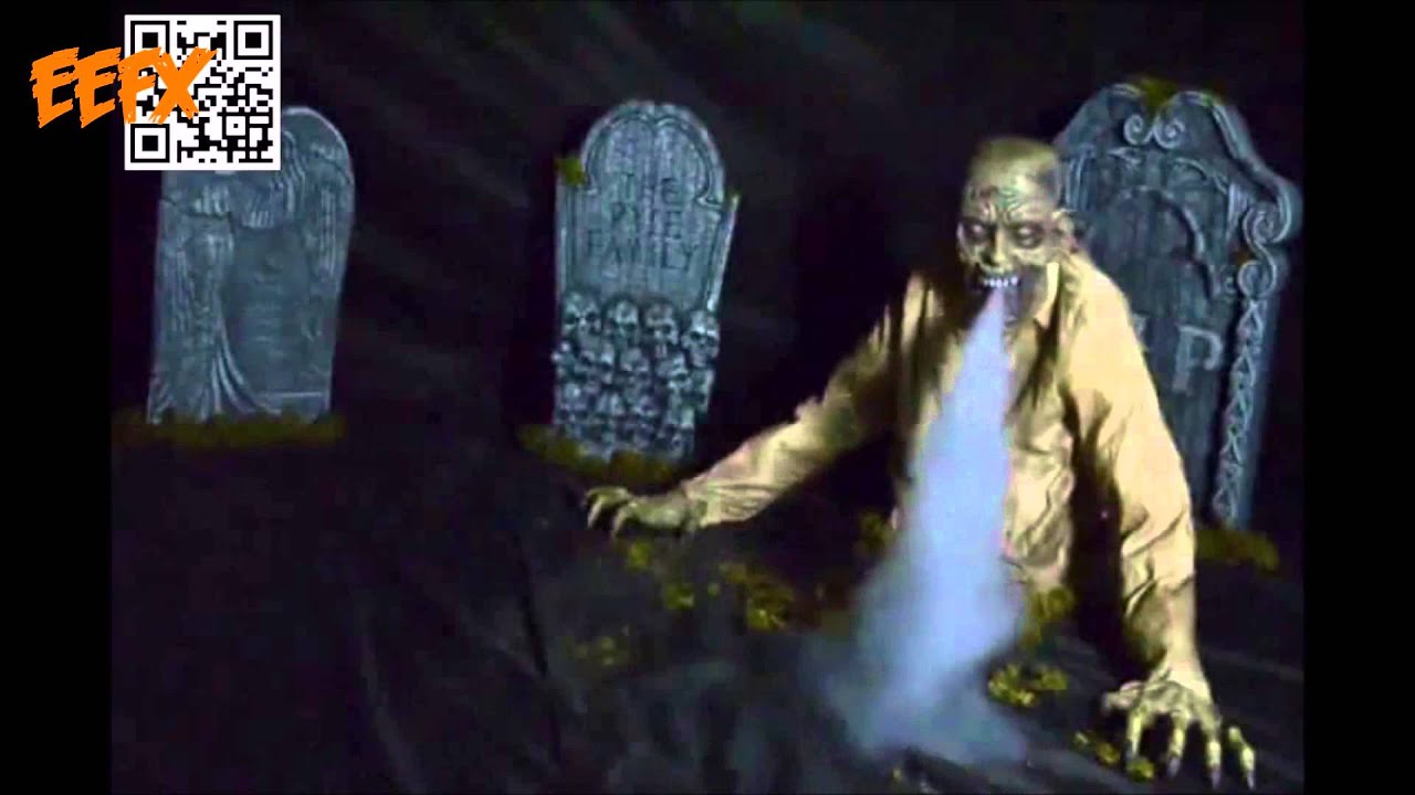 Toxic Zombie Fogger Animated Prop (Preview) - YouTube