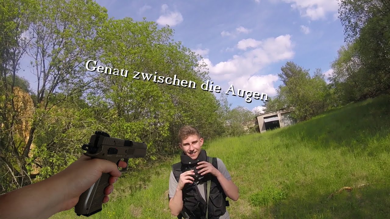 Airsoft Noob wird ins Gesicht geschossen | Airsoft German Gameplay ...