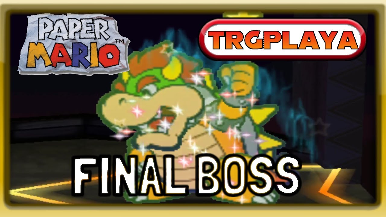 Paper Mario (N64) Final Boss & Ending (1080p) - YouTube