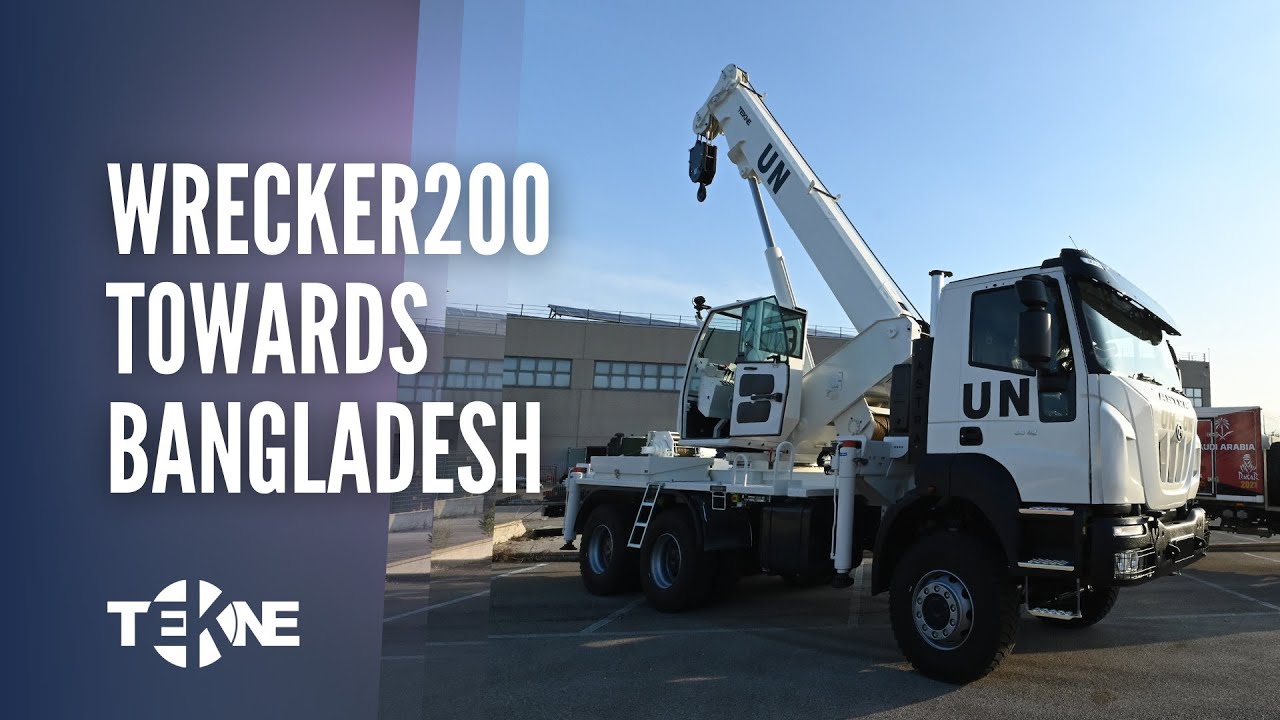 WRECKER200 by TEKNE | Recovery Vehicles for UN Mission - YouTube