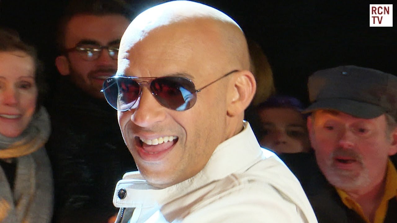 Vin Diesel Arrives At Fast and Furious Live World Premiere - YouTube