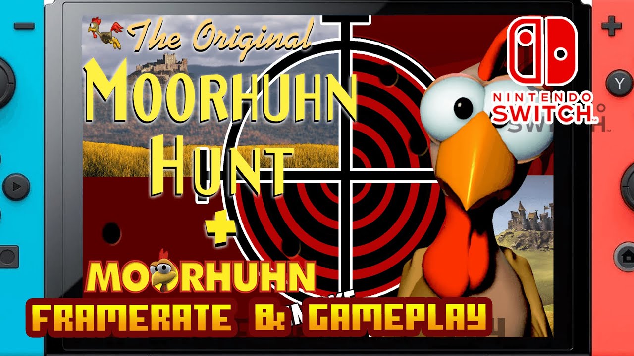 The Original Moorhuhn Hunt - (Nintendo Switch) - Framerate & Gameplay ...
