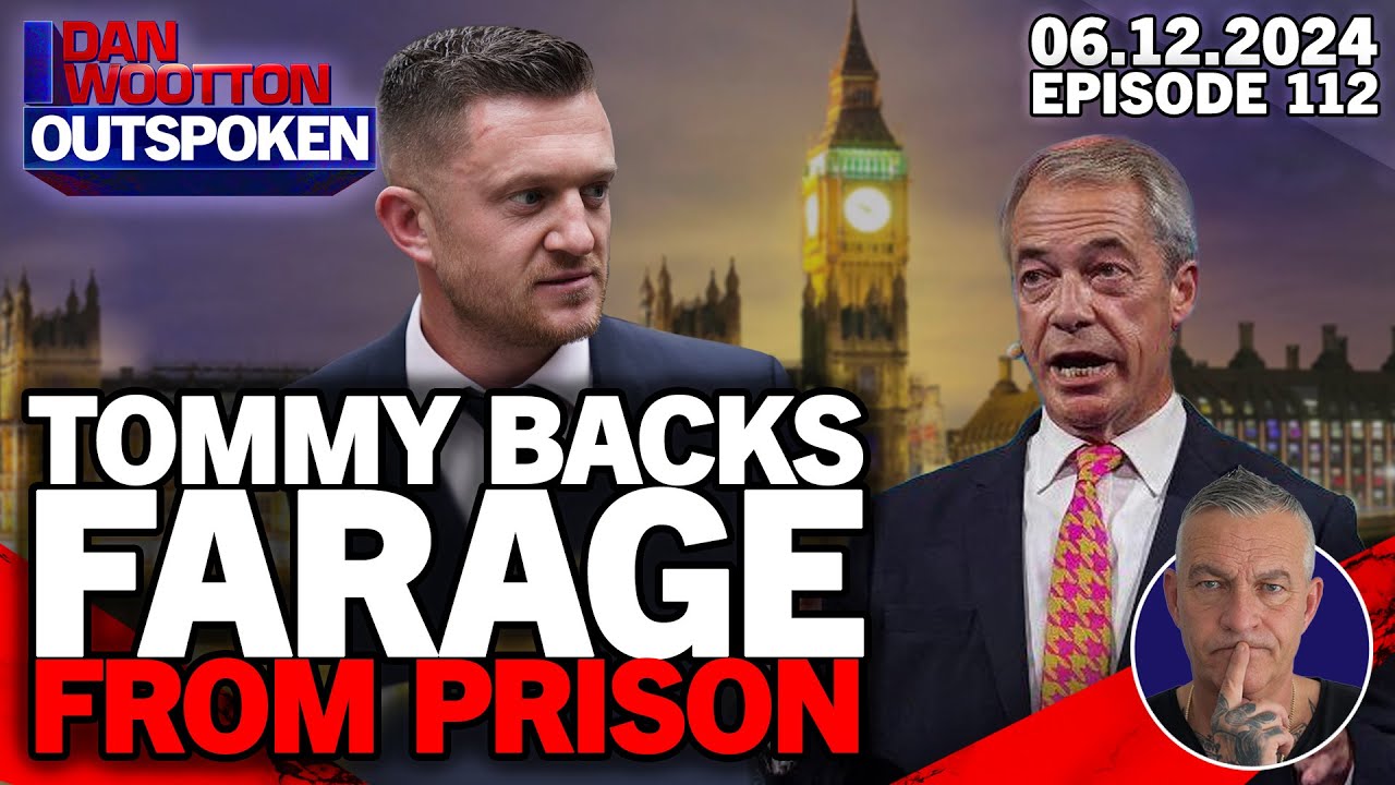 🚨LIVE! TOMMY ROBINSON DELIVERS REFORM & NIGEL FARAGE MESSAGE FROM PRISON/PAUL THORPE REVEALS ALL ...