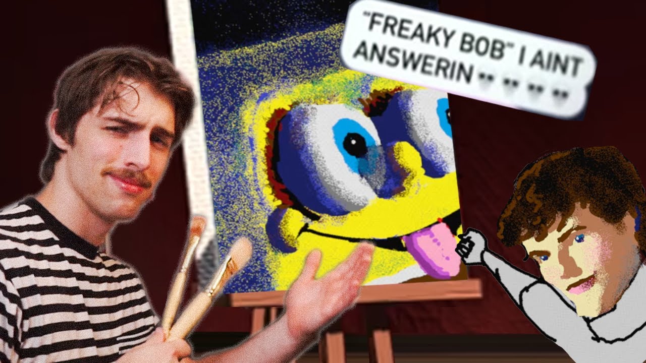 I made unhinged paintings in Starving Artist Simulator (Passpartout ...