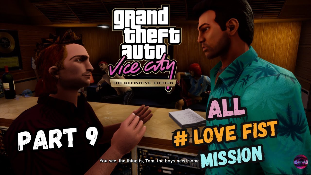 GTA Vice City Definitive Edition /Part 9/All Love Fist Missions ...