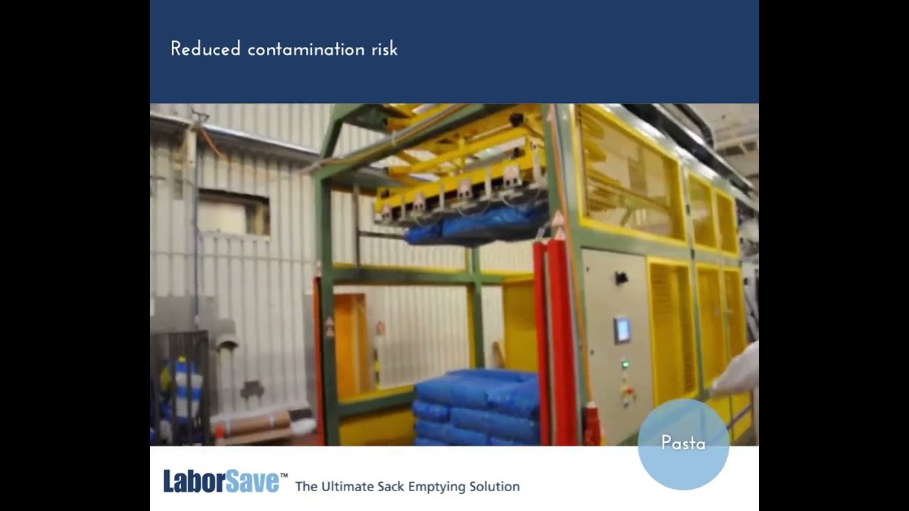 Milestones Technology | เครื่องเปิดถุงวัตถุดิบอัตโนมัติสำหรับอุตสาหกรรมการผลิตอาหาร LaborSave ...