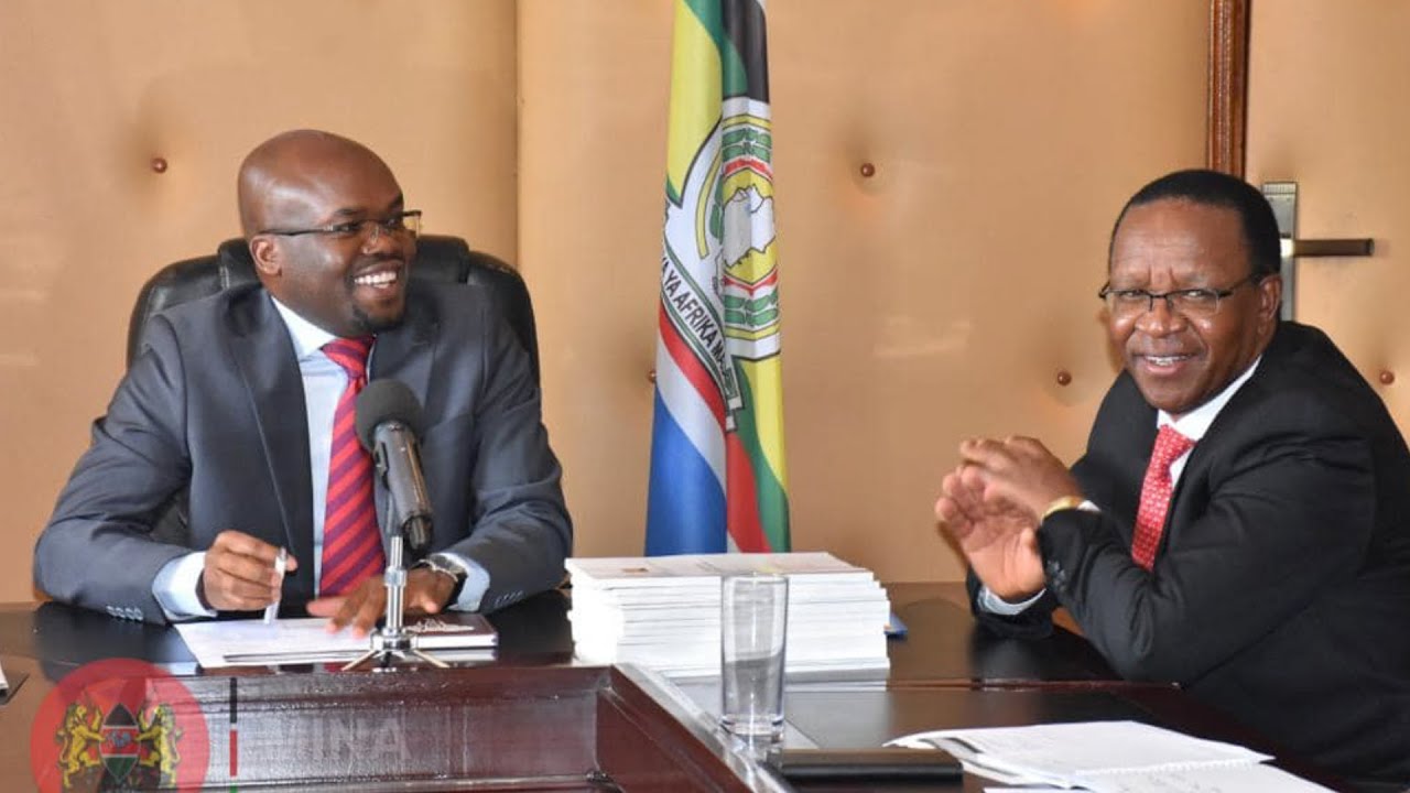 See what happened after Karanja Kibicho handed over power to the new ...