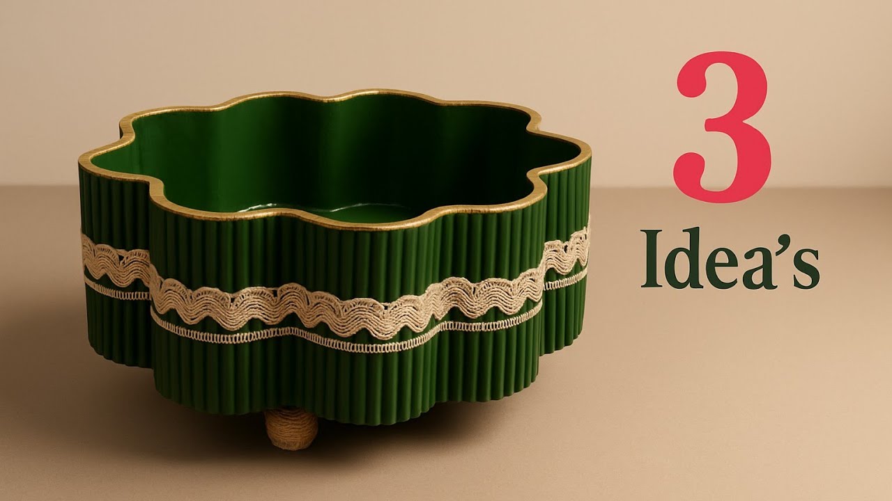 3 Attractive Craft Ideas using Cardboard | DIY Useful craft using ...