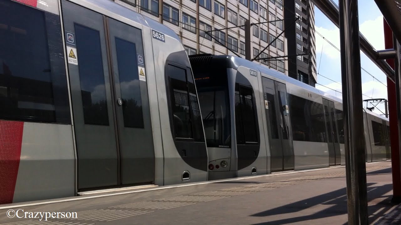 RET Metro SG3 vertrekt op station Alexander Rotterdam naar Schiedam ...