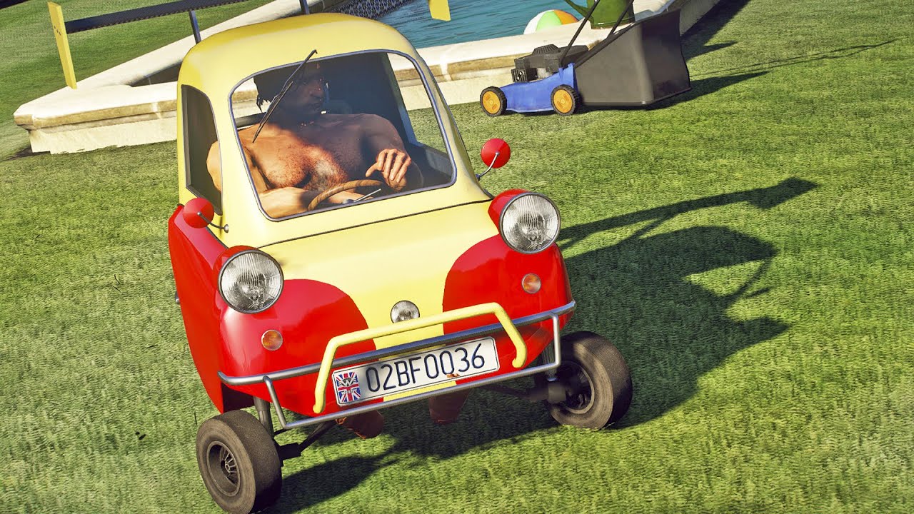 HILARIOUS SMALL CAR CHASE | Weeny Peanut (FIXED) - YouTube