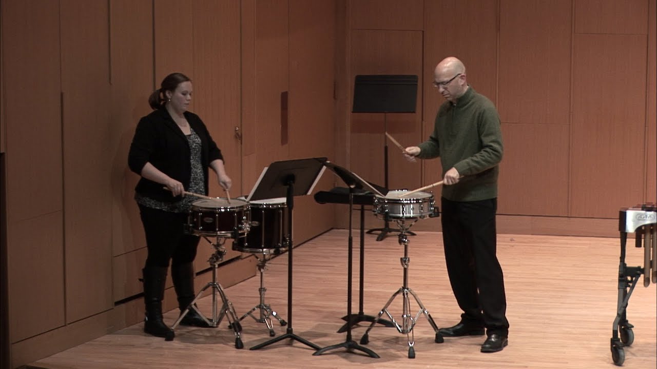 Gwendolyn Dease and Jon Weber, Percussion | Rhythm Strip | 2.13.2018 ...
