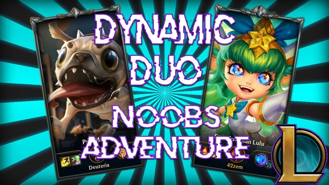 Dynamic Duo Bot Lane (Funny Moments) - League of Legends - YouTube