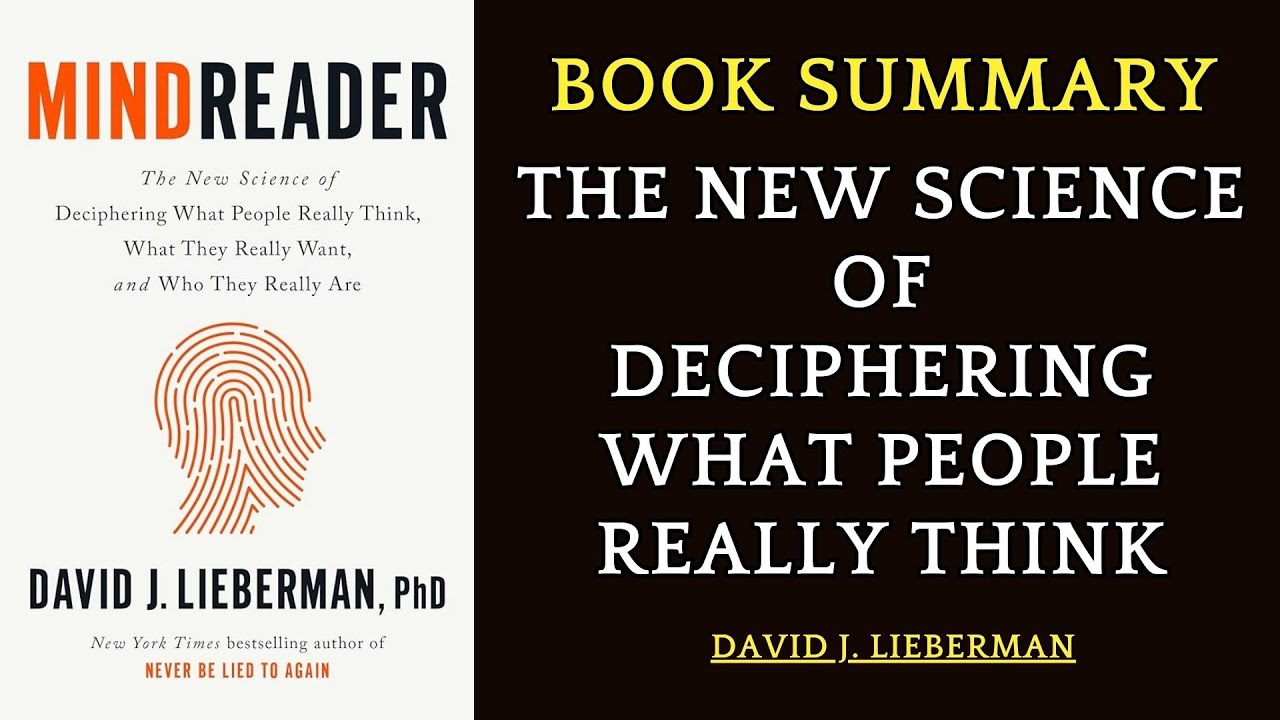 Book Summary Mindreader By David J. Lieberman| Find Out What People Really Think | AudioBook ...