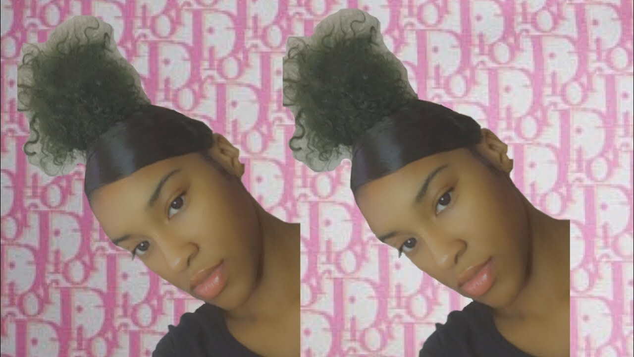 HOW TO | TOP KNOT BUN WITH SWOOP 💓 - YouTube