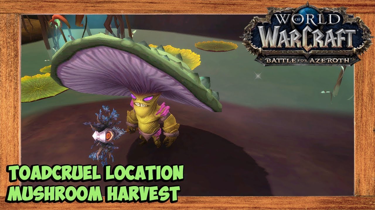 World of Warcraft Toadcruel Mushroom Harvest Achievement - YouTube