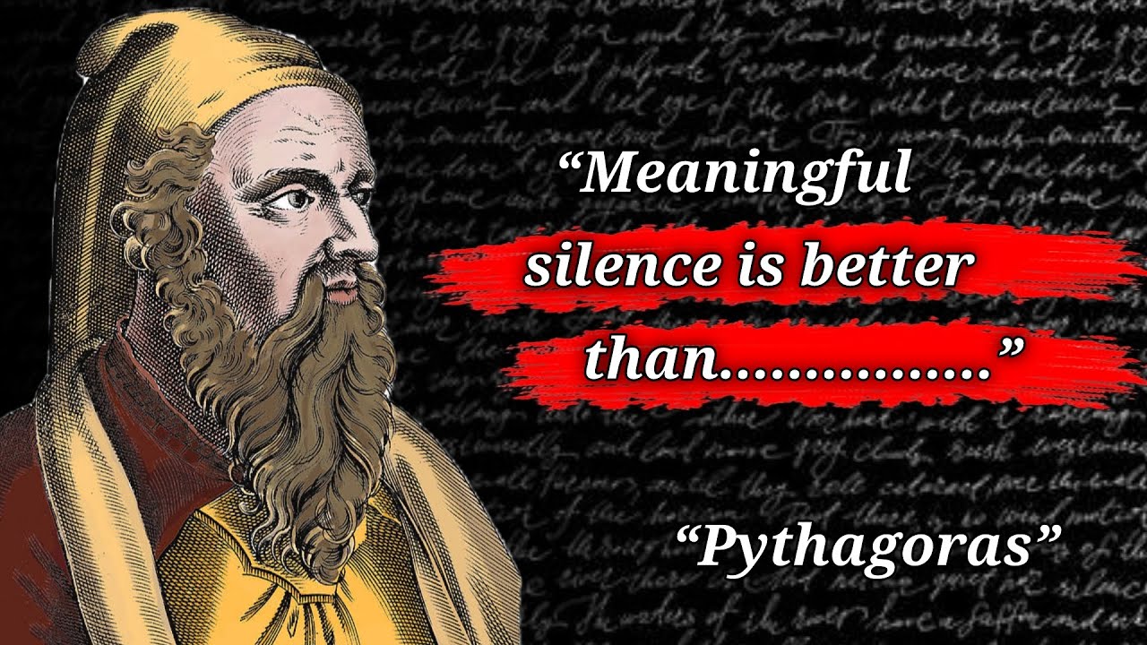 Pythagoras Famous Quotes - YouTube