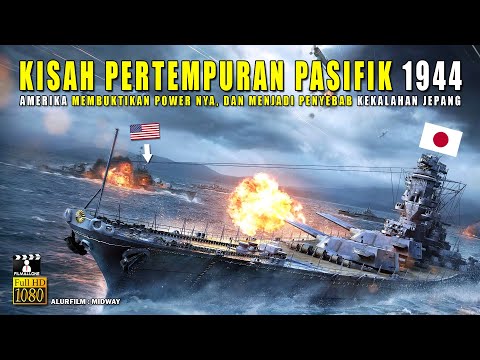 KISAH NYATA‼️ PERTEMPURAN LAUT PASIFIK ANTARA AMERIKA VS JEPANG • ALUR CERITA FILM  PERANG