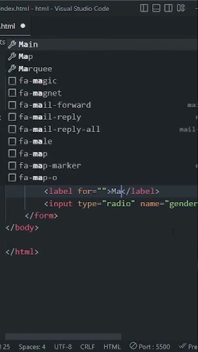 Use Radio Button in HTML #coding #shorts - YouTube