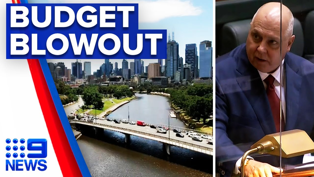 Victorian government announces state budget | 9 News Australia - YouTube